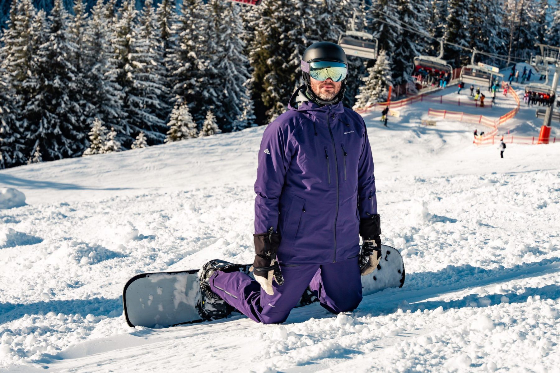 Review: Cortazu Mountain Hard Shell Jacket getest in de sneeuw