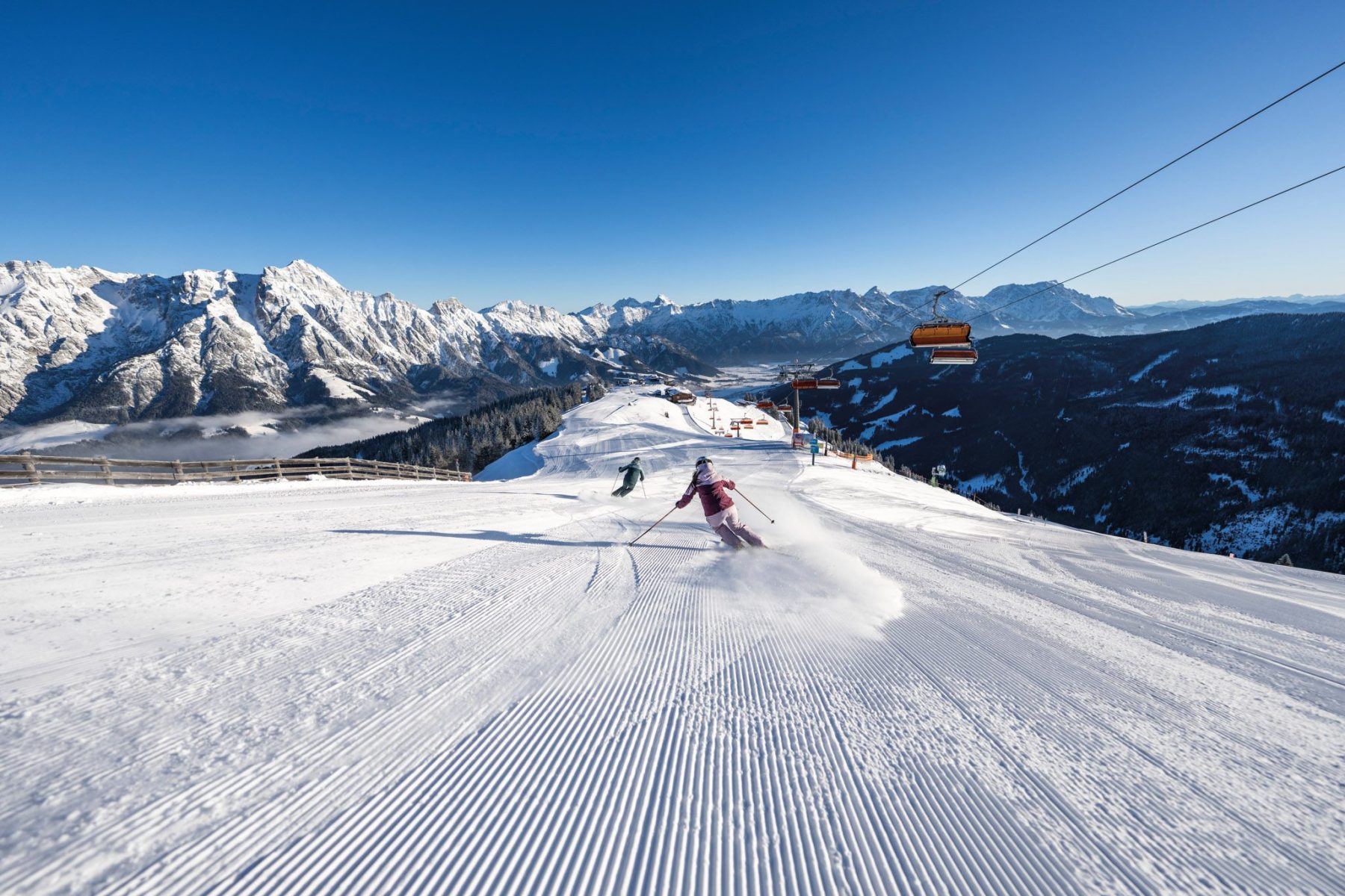 The Challenge skiën: de langste skironde van de Alpen in the Home of ...