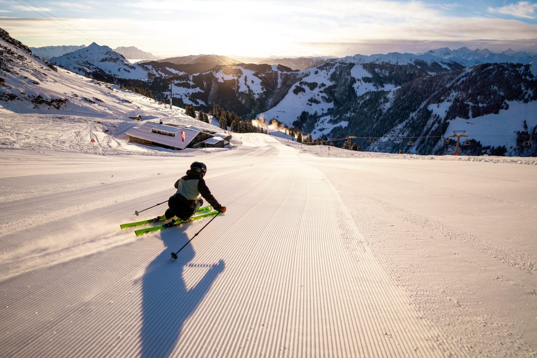 The Challenge skiën: de langste skironde van de Alpen in the Home of ...